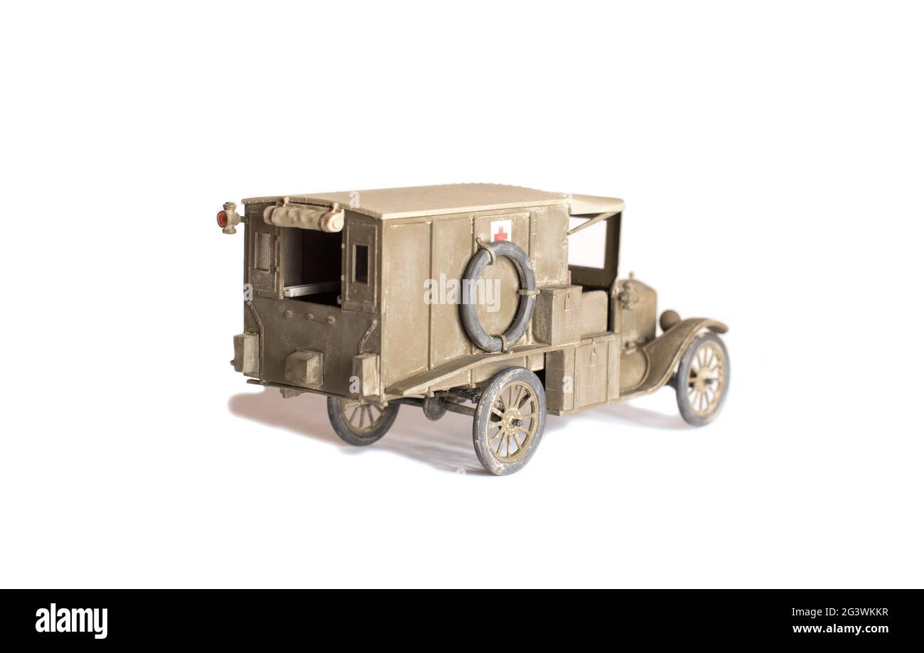 scale model of old vehicle Stock Photo - Alamy