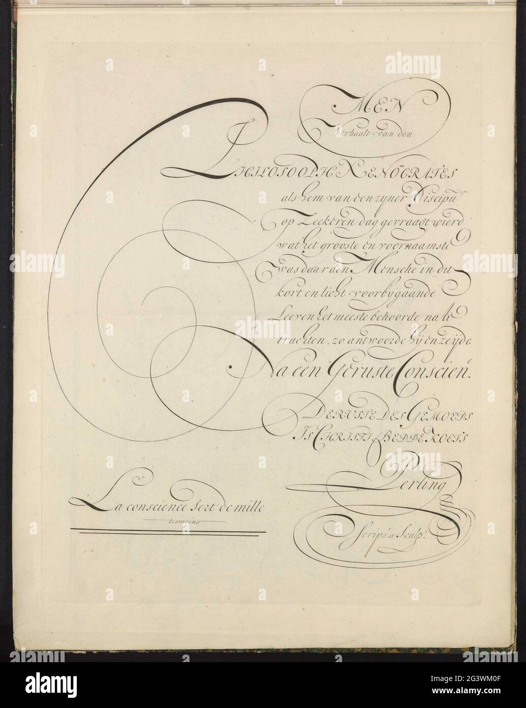 Write example: one tells Van den (...). Write example with thirteen ...