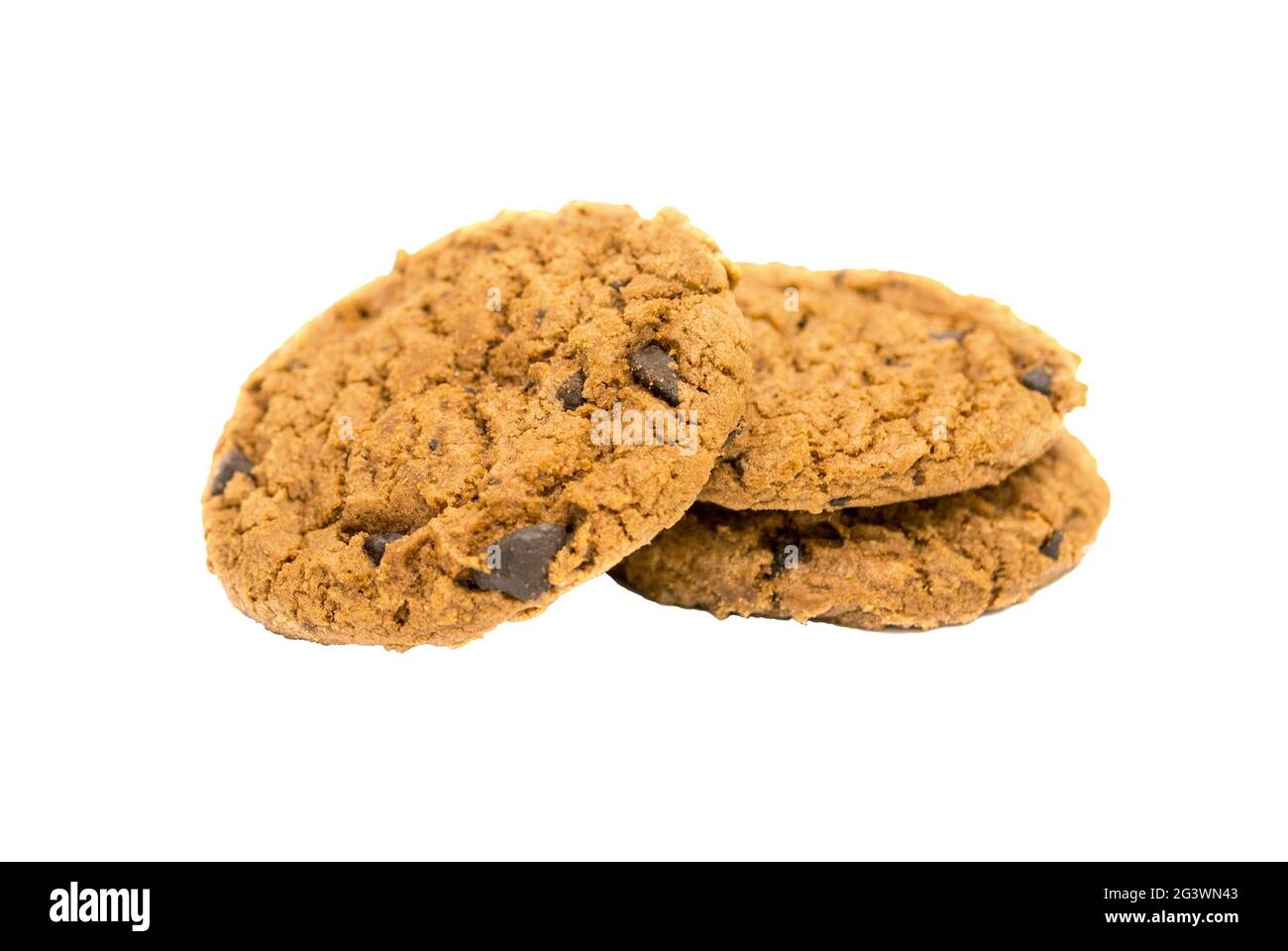 Cookies isolated on white background Stock Photo - Alamy