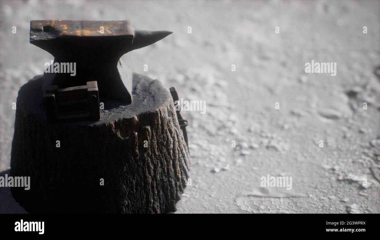 Anvil 3d illustration hi-res stock photography and images - Alamy