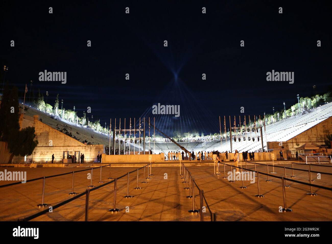 June 17, 2021, Athens, Greece: Dior fashion show at Panathenaic Stadium ...