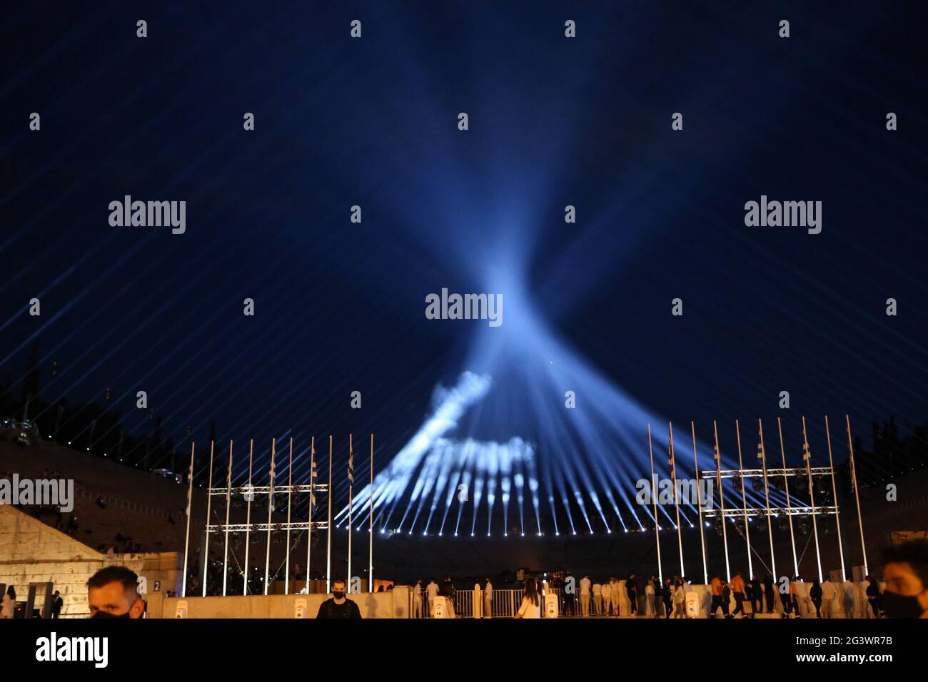 June 17, 2021, Athens, Greece: Dior fashion show at Panathenaic Stadium ...