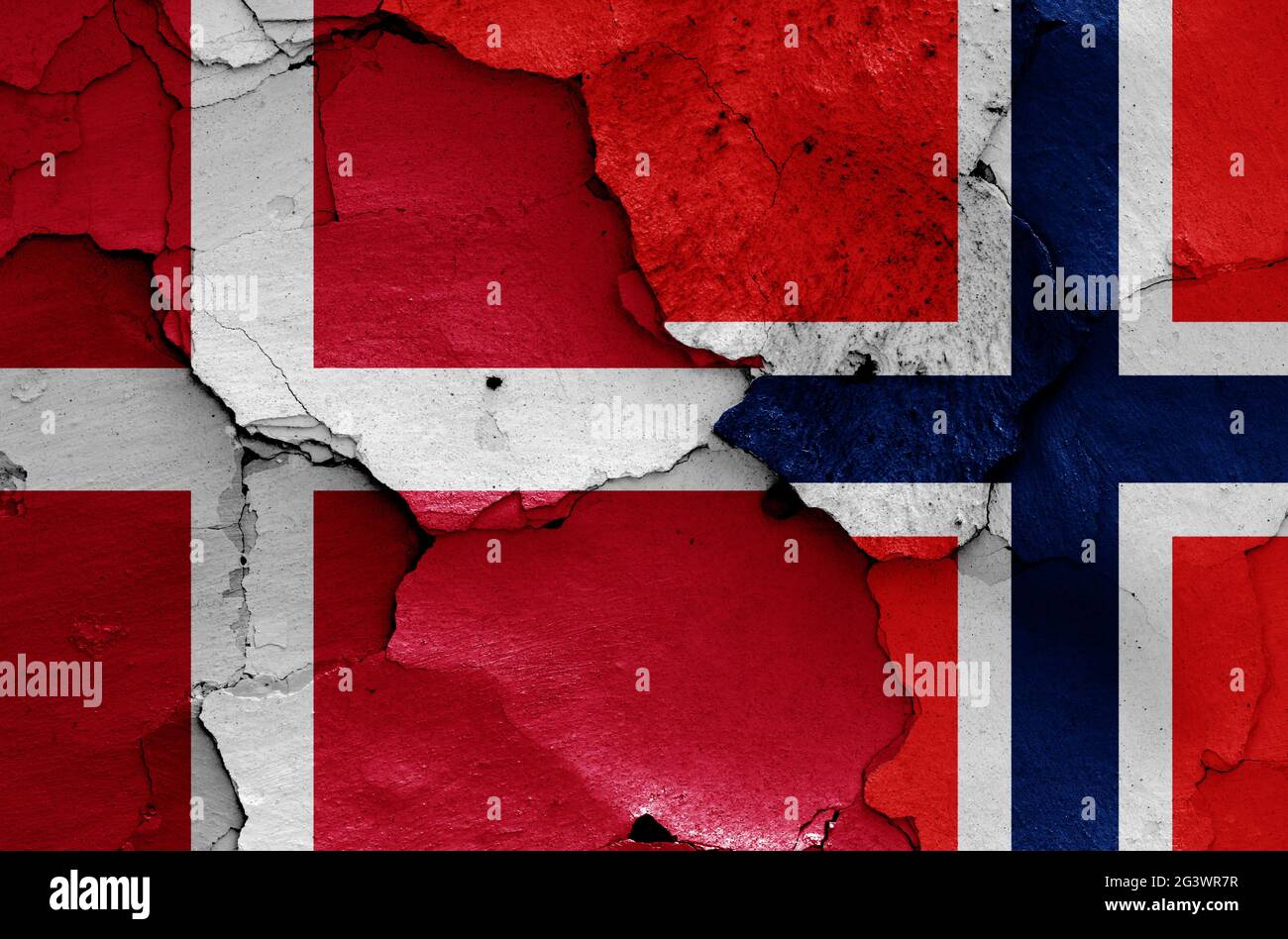 Norway denmark flag hi-res stock photography and images - Alamy