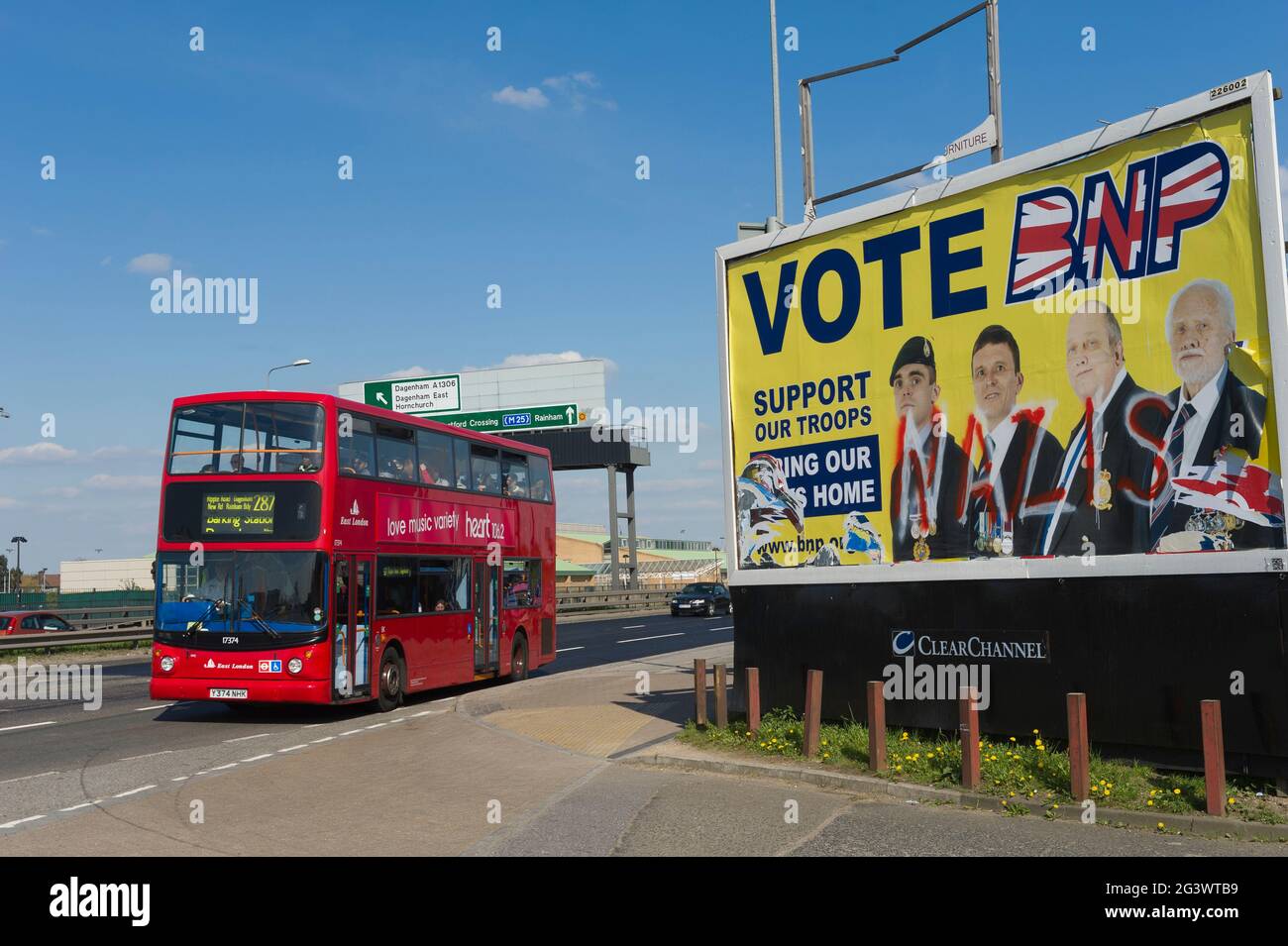 Deface election poster hi-res stock photography and images - Alamy