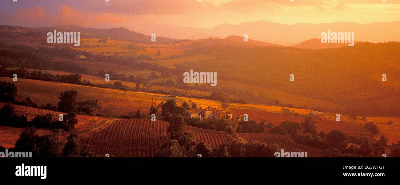 FRANCE. ALPES-DE-HAUTE-PROVENCE (04) GIONO COUNTRY, NEAR VACHERES ...