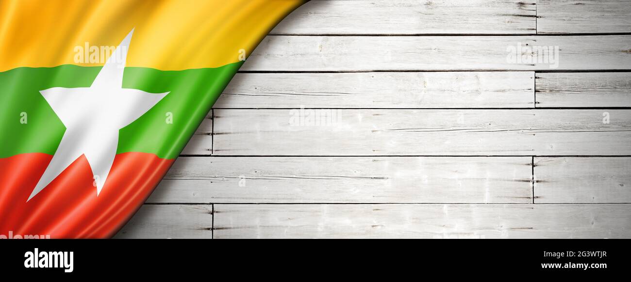 Old myanmar flag hi-res stock photography and images - Alamy