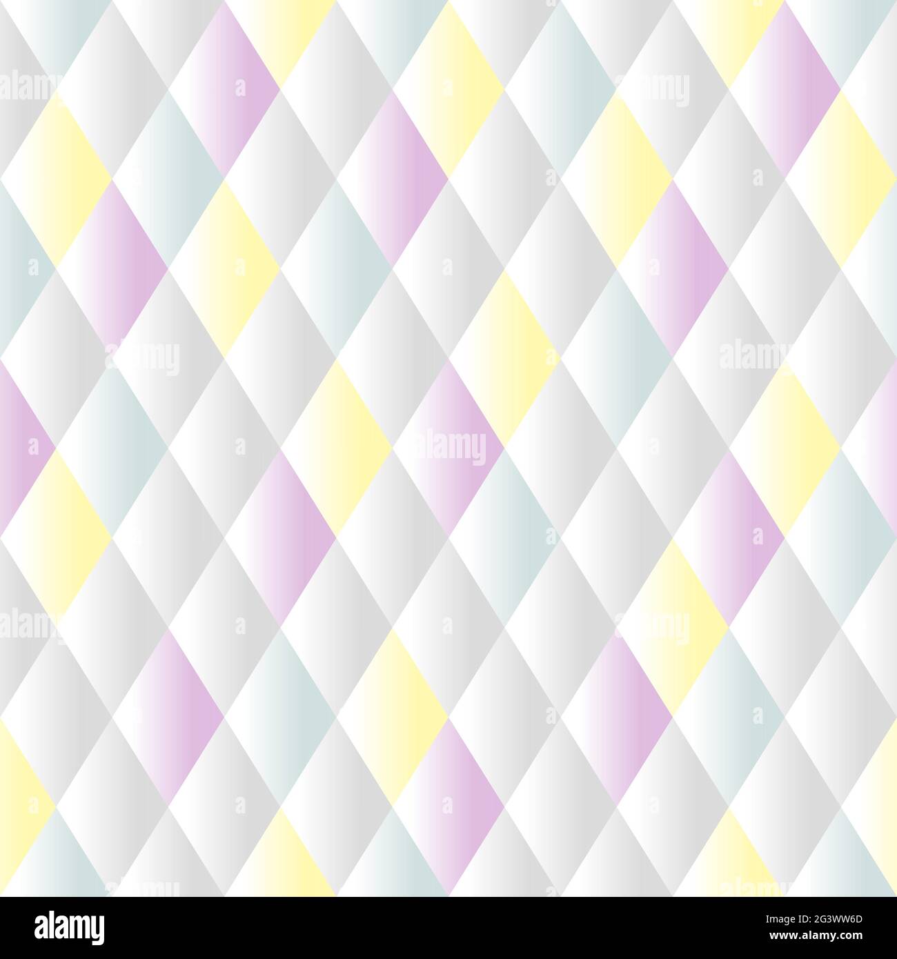 Seamless Vector abstract rhombus pattern. Neutral geometric pastel ...
