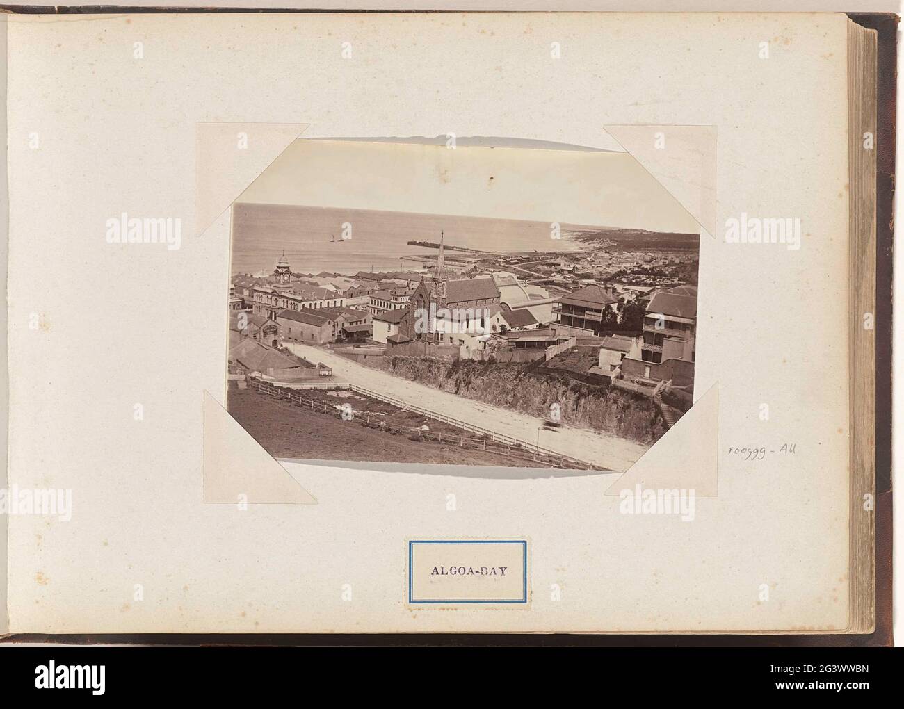 View of Algoa Bay at Port Elizabeth; Algoa Bay. Part of album with 191 ...