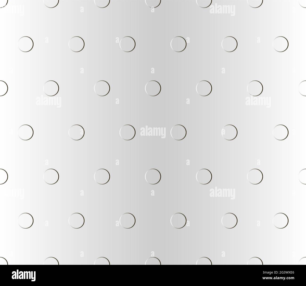 Seamless vector neumorphism pattern. Volumetric circles on gray ...