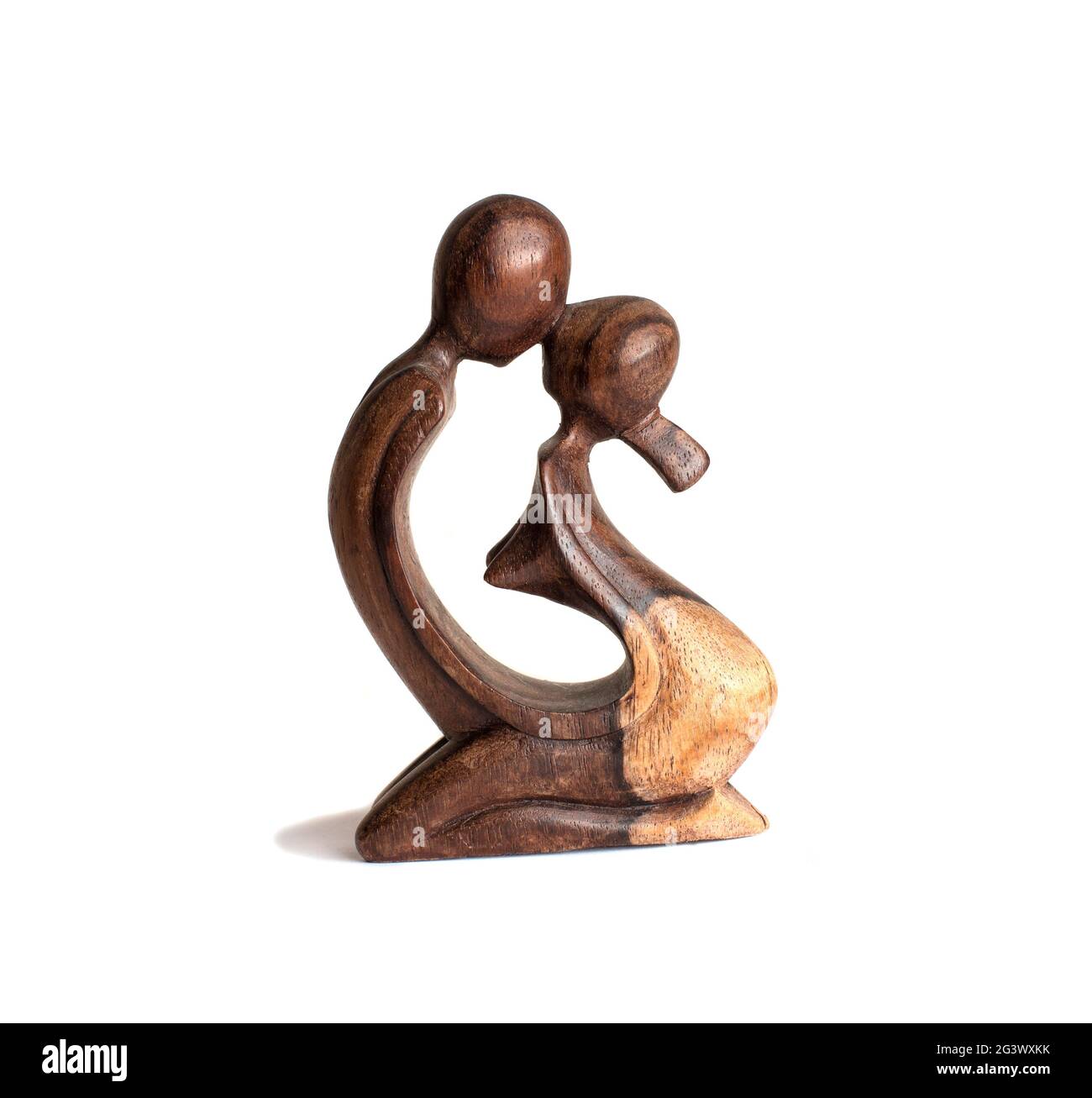 Tree figure loving couple Stock Photo - Alamy