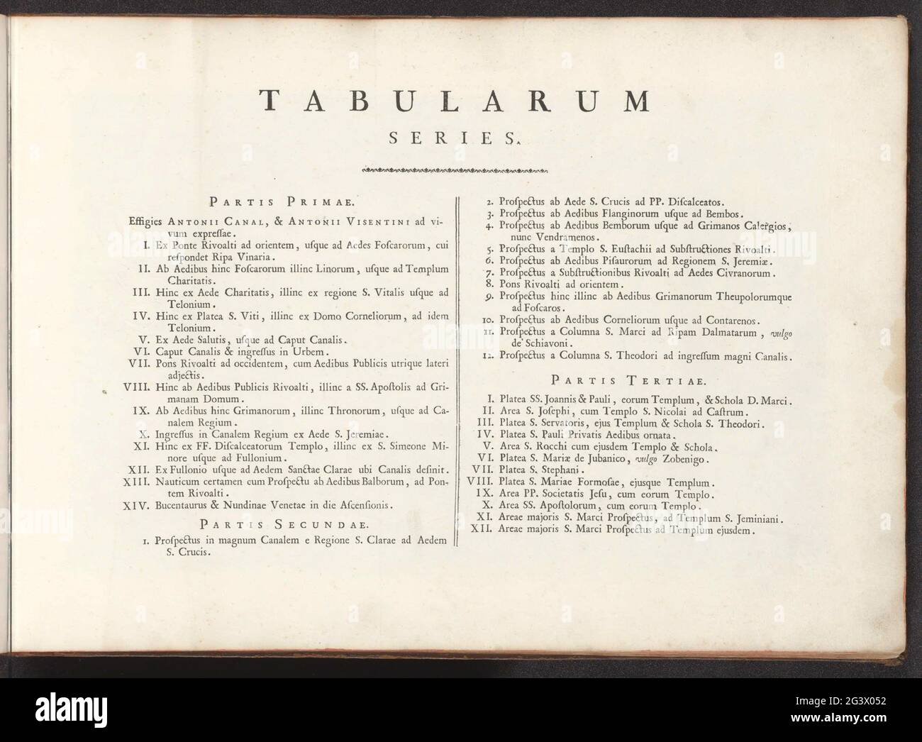 Text sheet with table of contents. Table of contents at the three Next ...