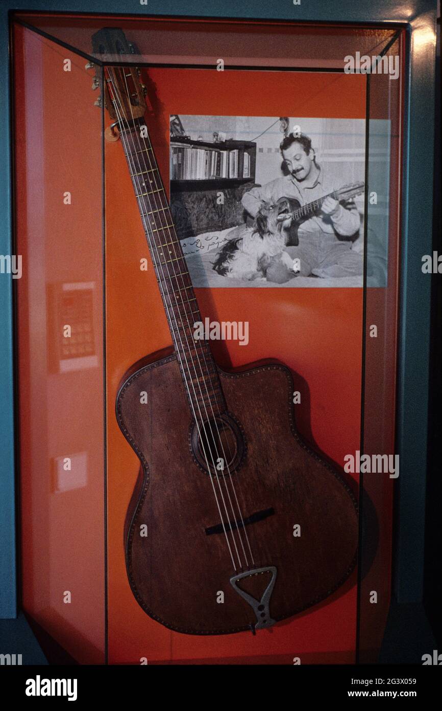 FRANCE HERAULT (34) SETE. THE GEORGES BRASSENS MUSEUM, WITH HIS FIRSTS ...