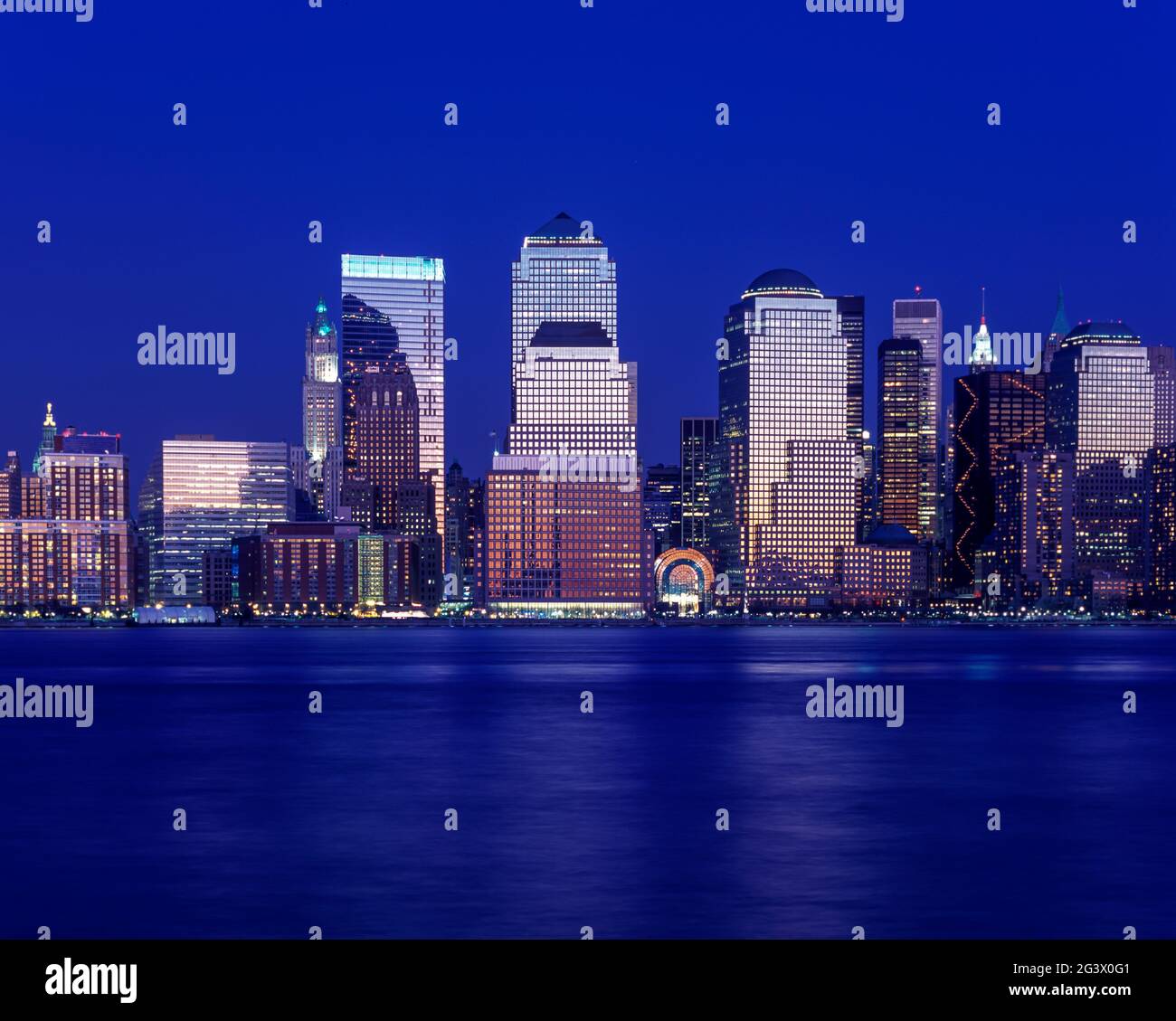 2006 HISTORICAL FINANCIAL DISTRICT DOWNTOWN SKYLINE MANHATTAN NEW YORK ...