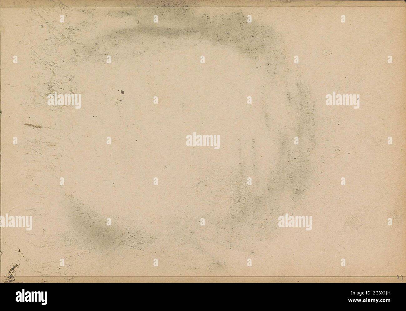 Abklatsch of the chalk drawing on page 26. Page 27 from a sketchbook ...