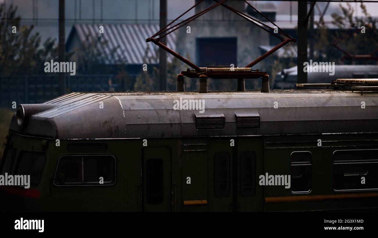 Old soviet electric commuter hi-res stock photography and images - Alamy