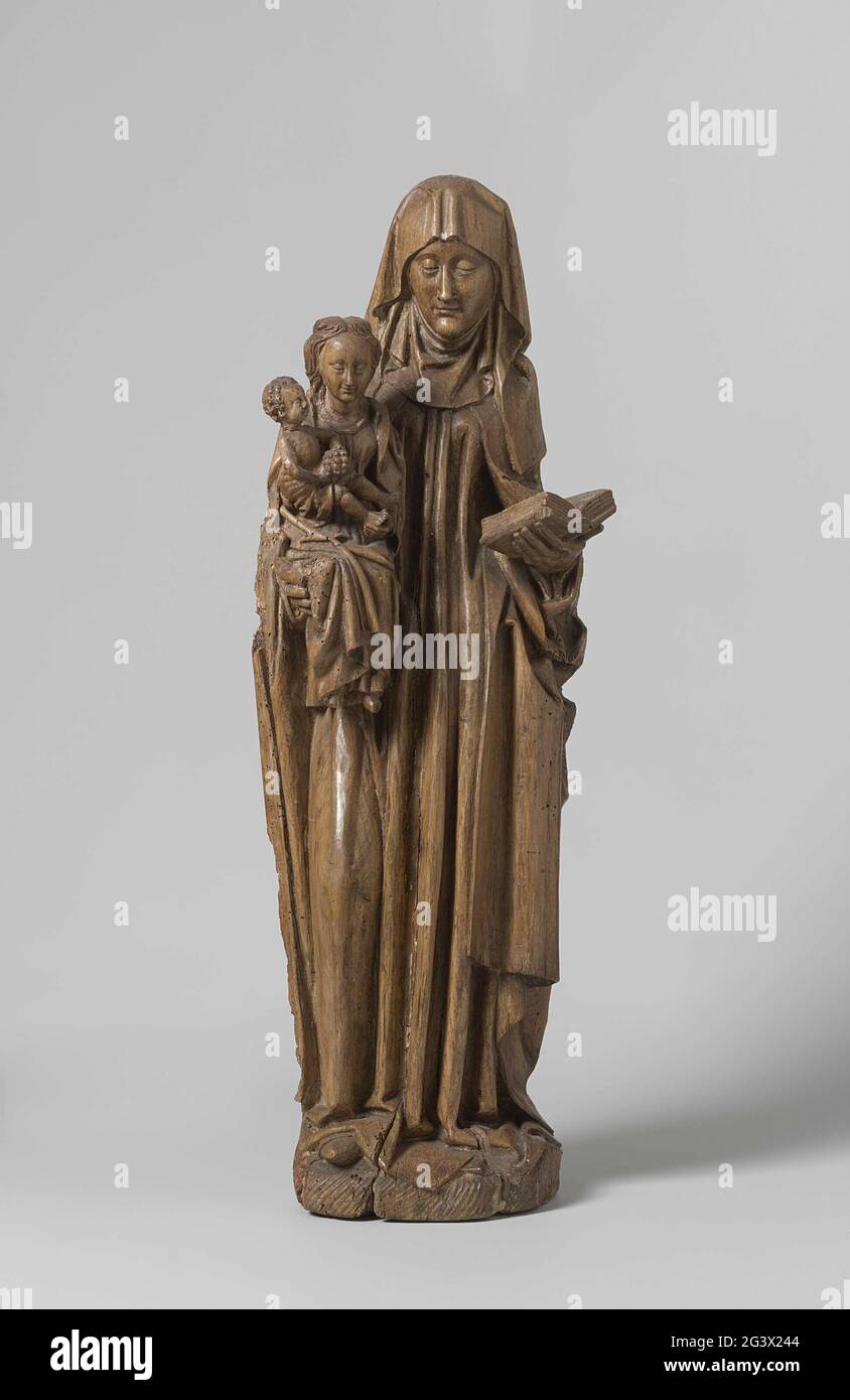 Anna-three. She stands on a ground with the right leg slightly forward ...