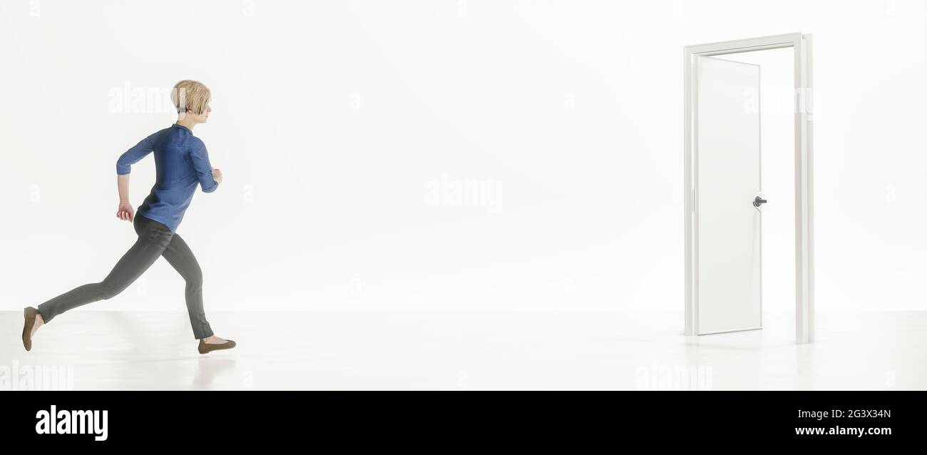 Open door and opportunity hi-res stock photography and images - Alamy