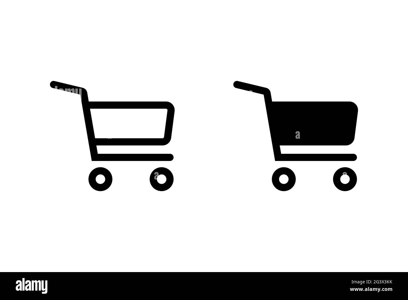 Shopping cart icon Stock Vector Image & Art - Alamy