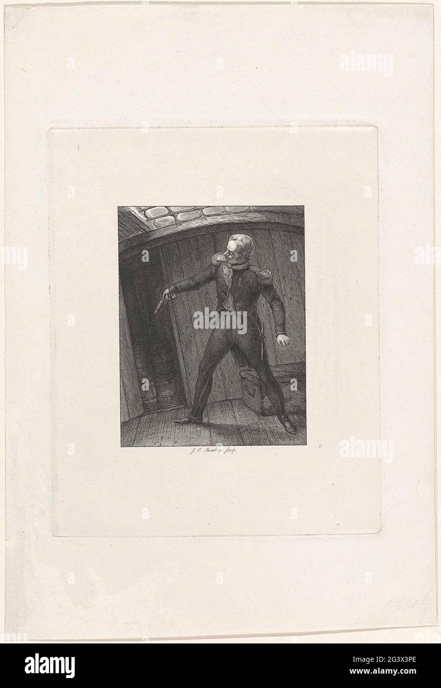 Jan van Speijk The fire in the Kruit Shooting, 1831. Jan van Speijk ...