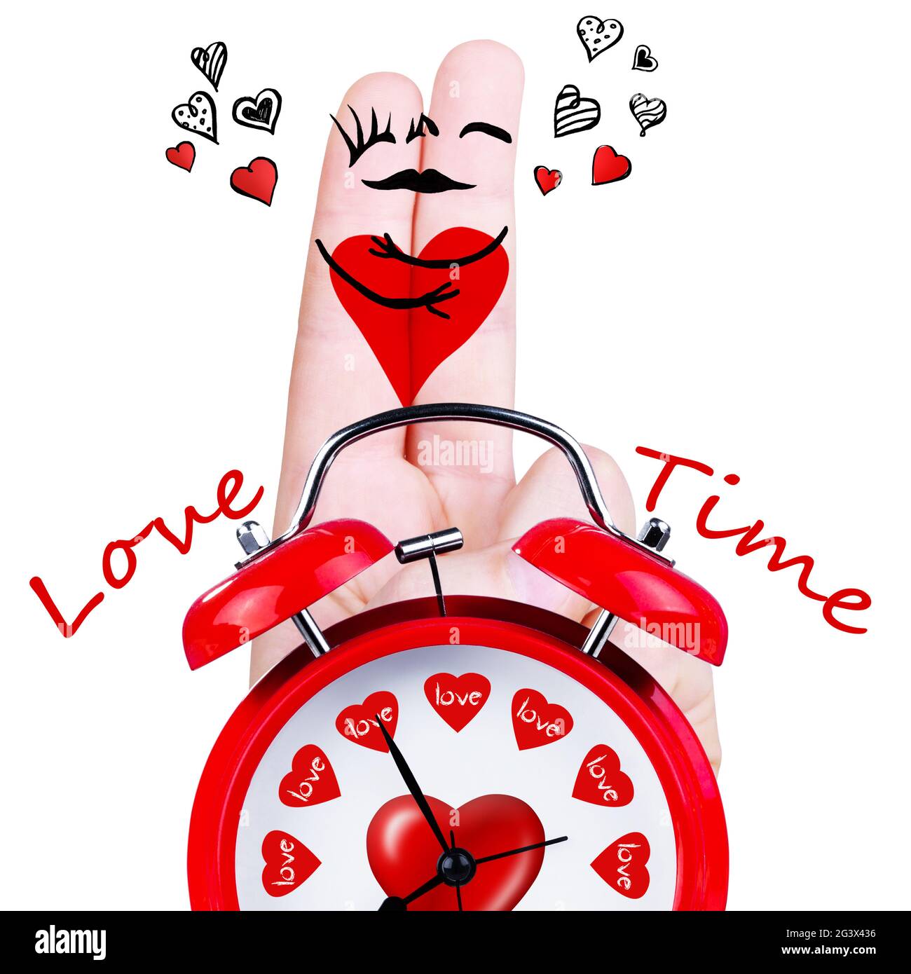 Happy clock hi-res stock photography and images - Alamy