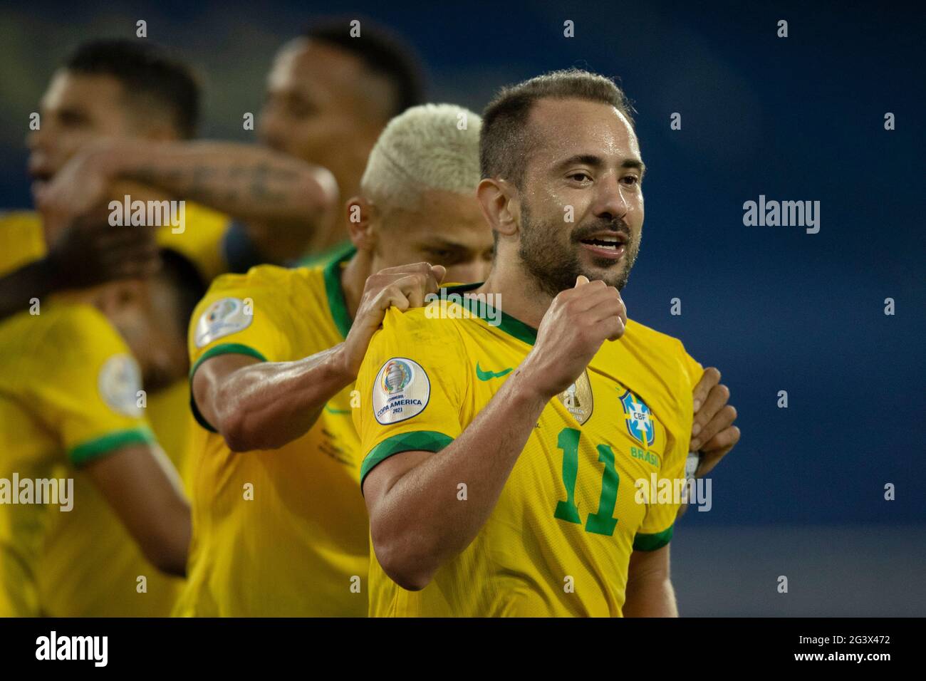 17th June 2021; Nilton Santos Stadium, Rio de Janeiro, Brazil; Copa ...