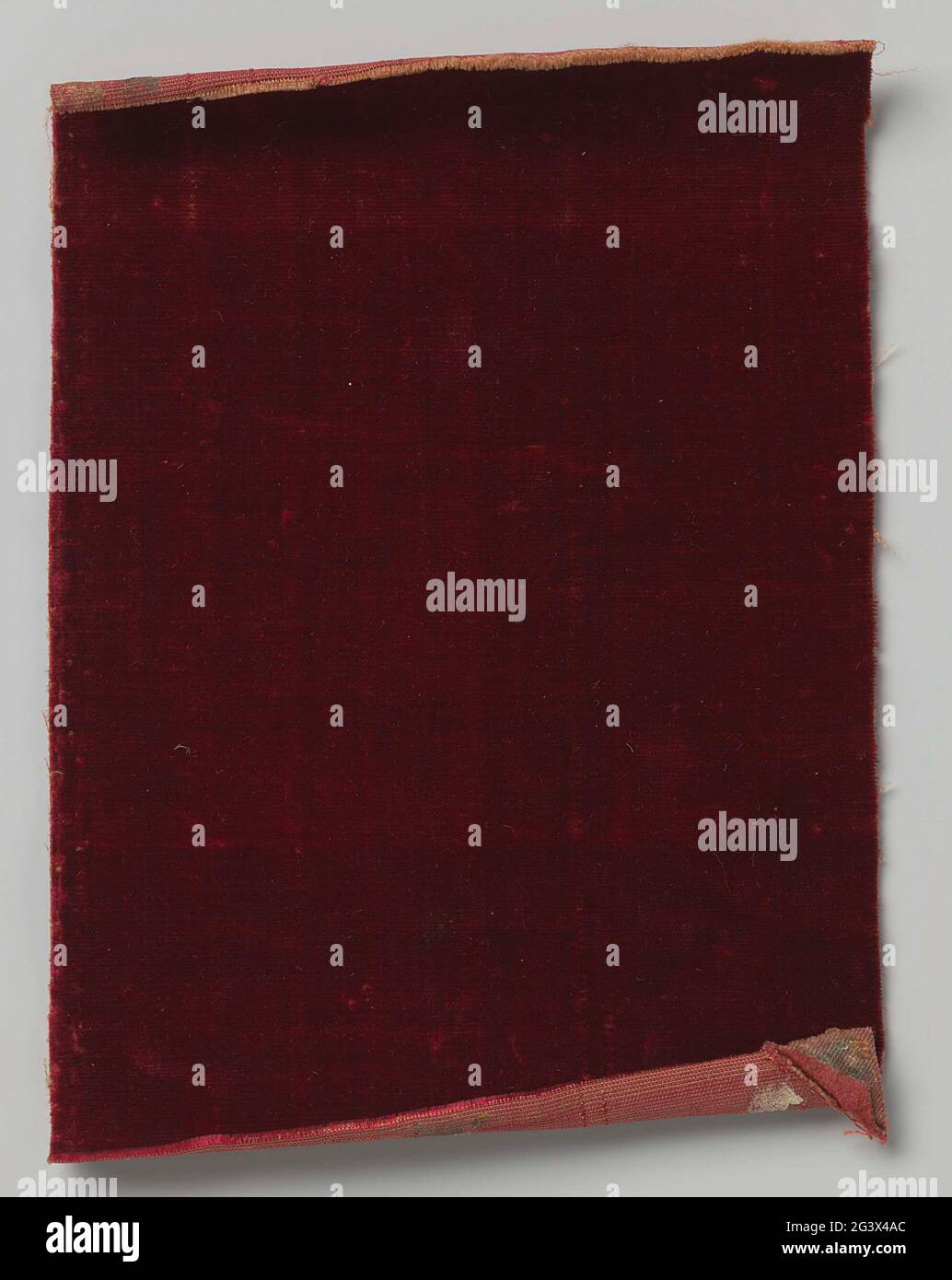 Fragment of red velvet. Fragment red silk velvet Stock Photo - Alamy