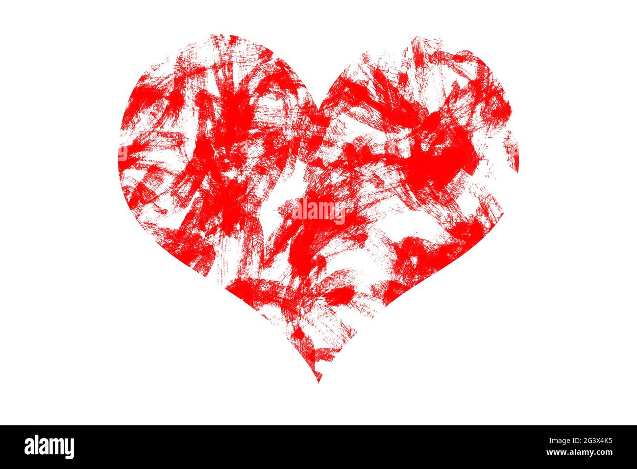 Happy Valentine's Day. Heart shaped symbol of love Stock Photo - Alamy
