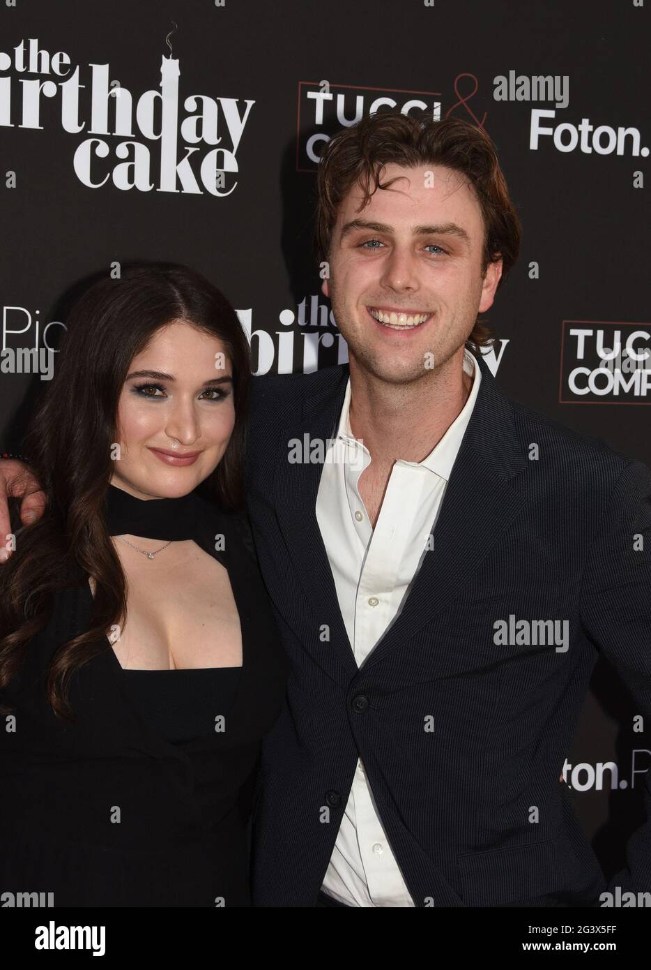 Beverly Hills, California, USA 16th June 2021 (L-R) Lily Blavin, Actor ...