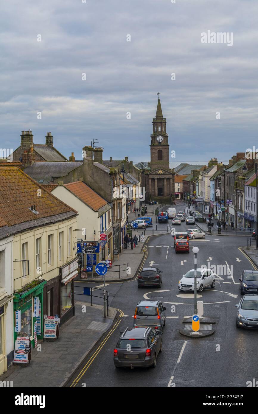Berwick upon tweed town centre hi-res stock photography and images - Alamy