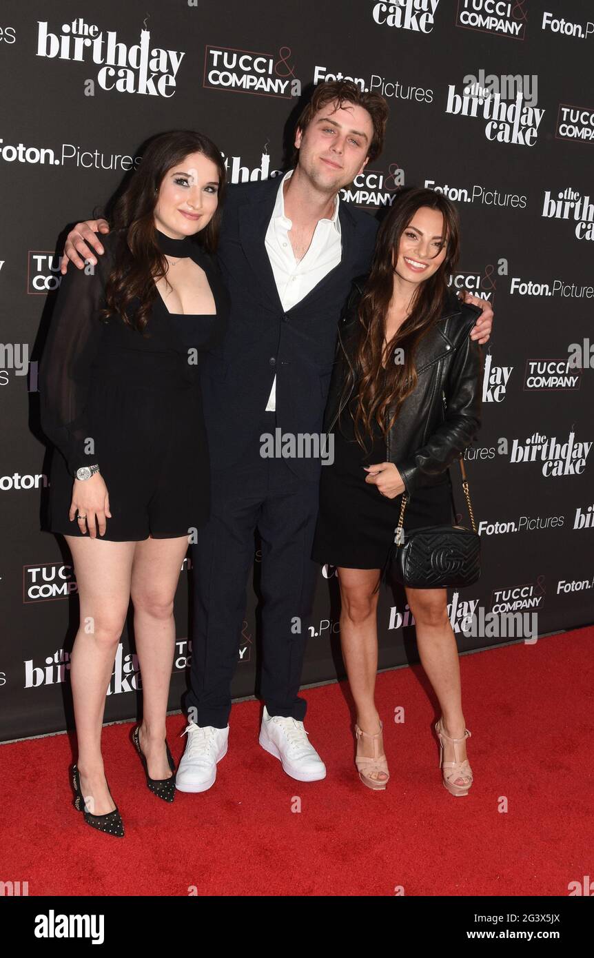 Beverly Hills, California, USA 16th June 2021 (L-R) Lily Blavin, Actor ...