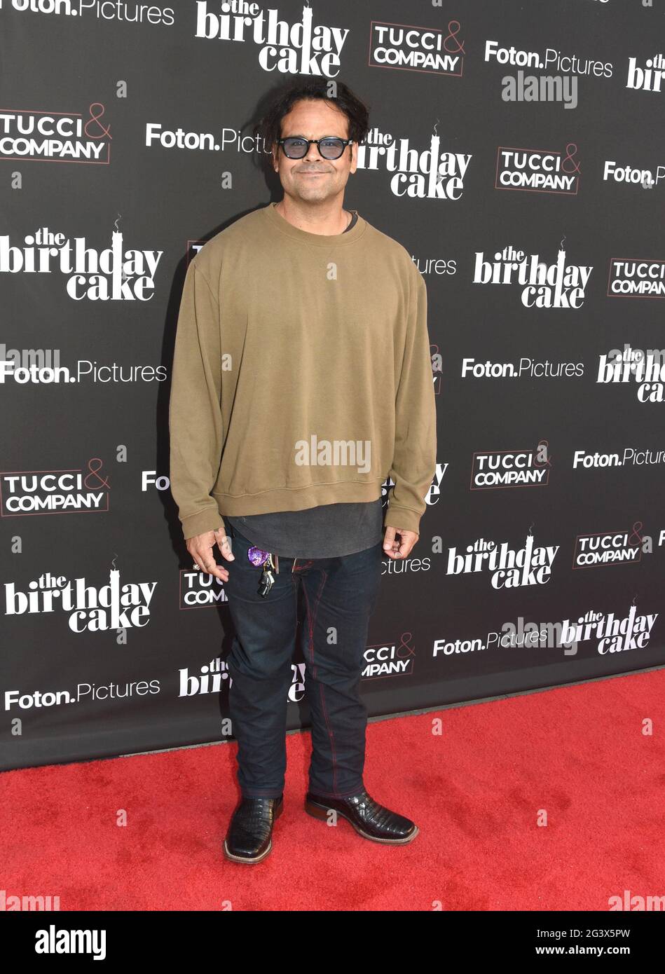 Beverly Hills, California, USA 16th June 2021 Producer/co-writer Diomedes Raul Bermudez attends ...
