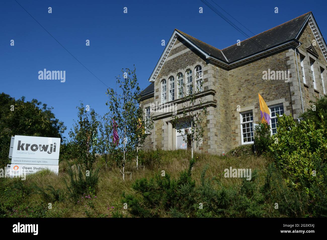 Krowji Arts Centre, Redruth, Cornwall. UK Stock Photo - Alamy
