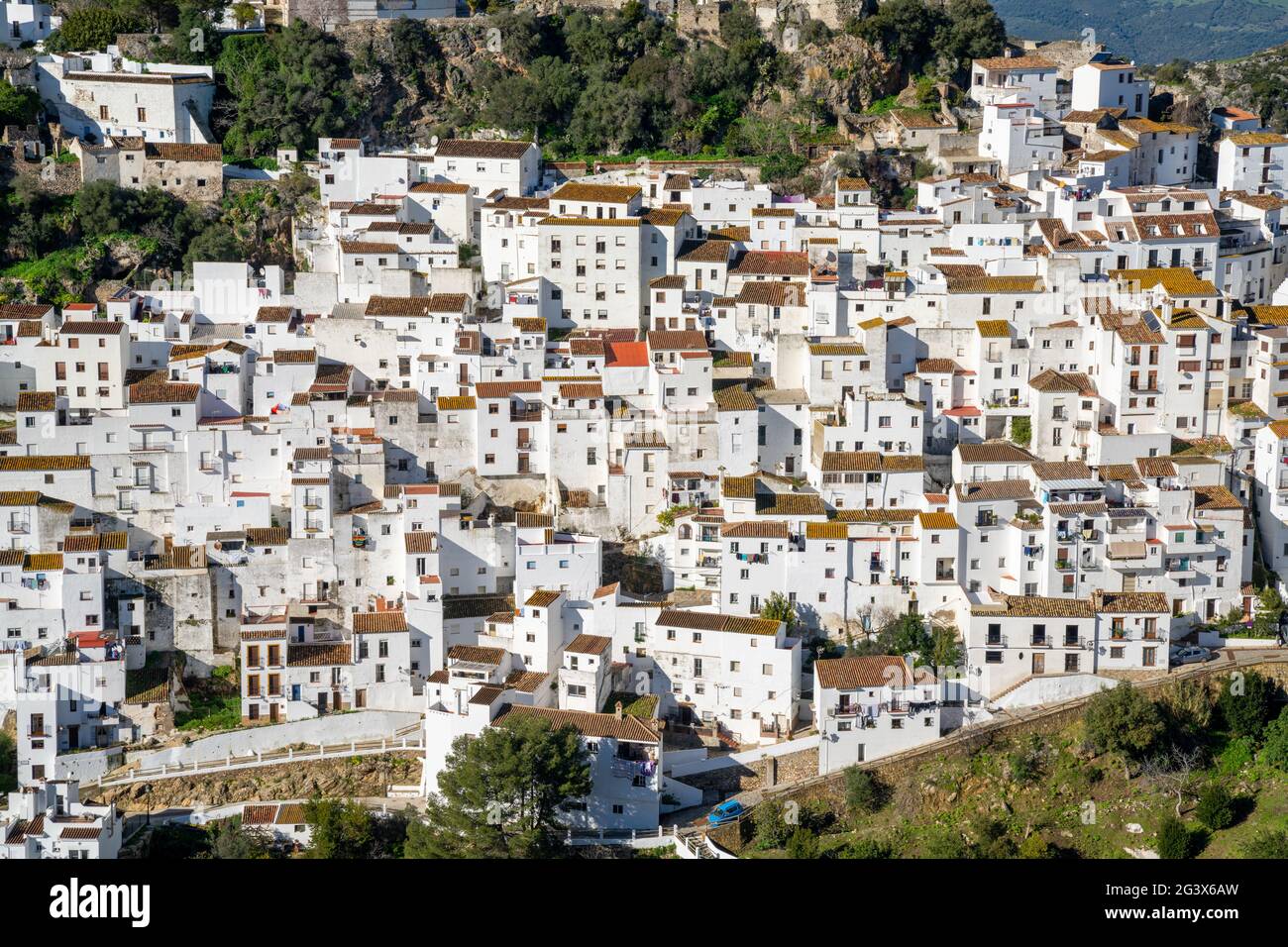 White towns casares hi-res stock photography and images - Alamy