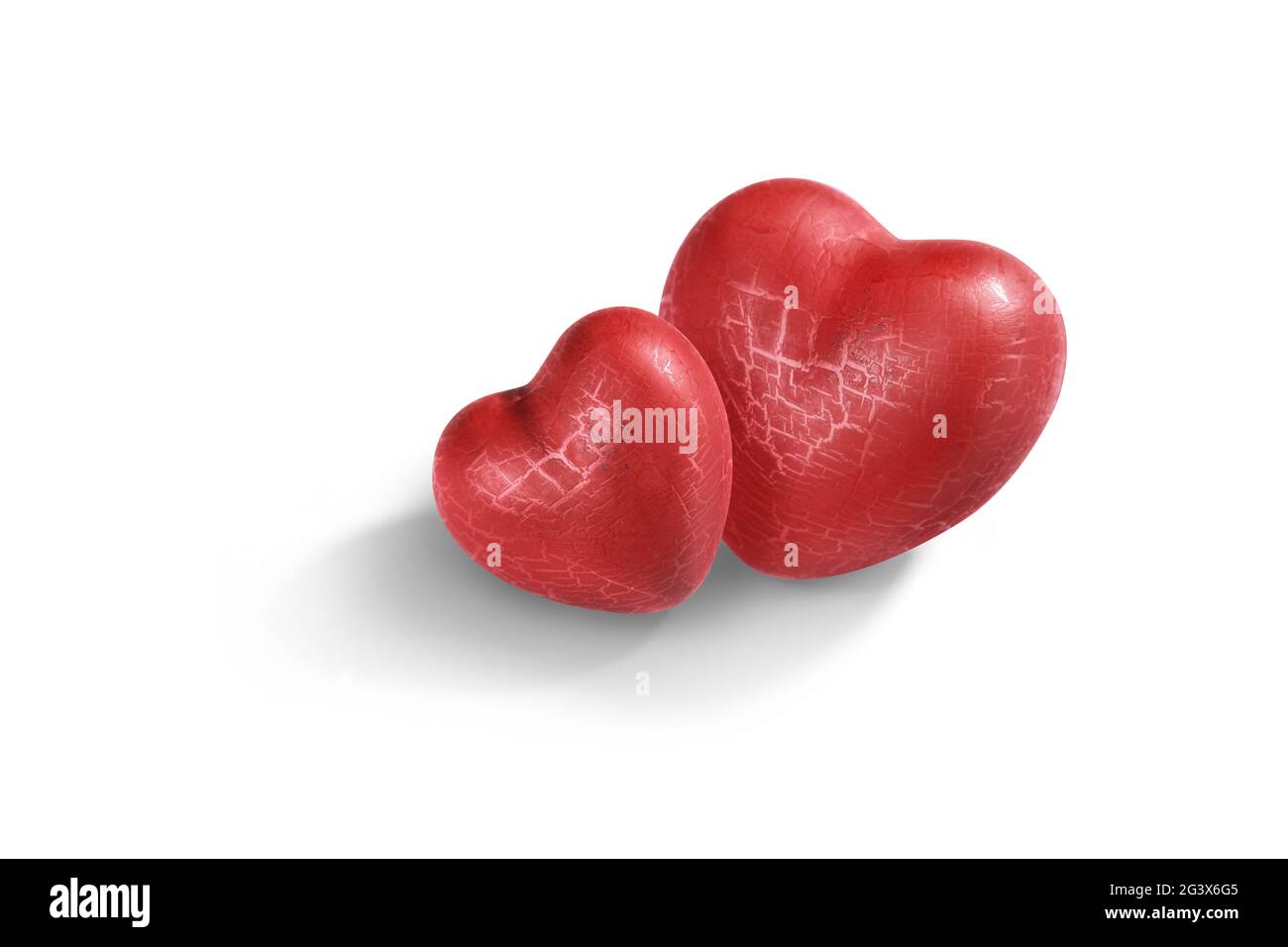 Happy valentine. Heart shaped symbol of love Stock Photo - Alamy
