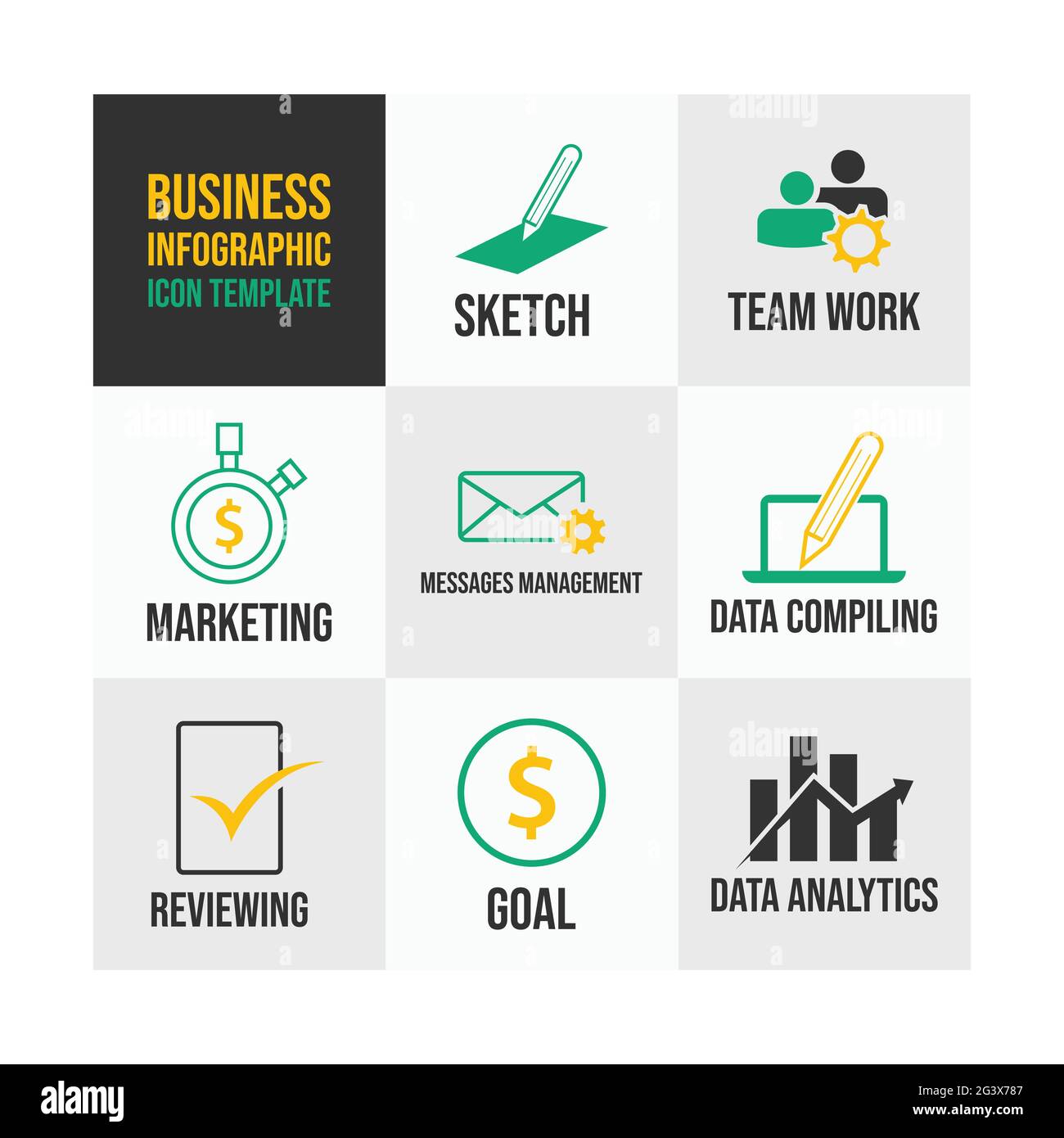 Business graph design Stock Vector Images - Alamy