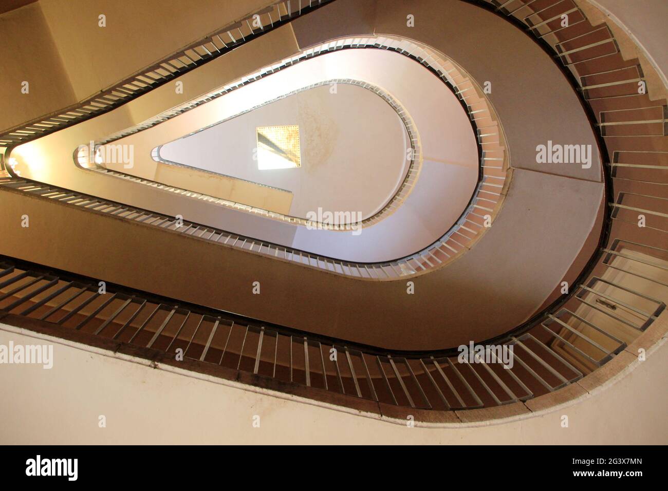 Magnificent View of Staircase Stock Photo - Alamy