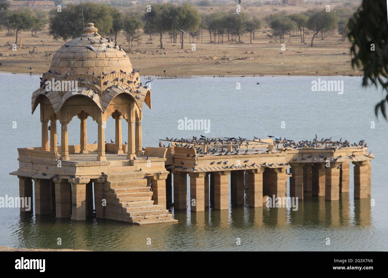 Gallery on Stone Platform Stock Photo - Alamy