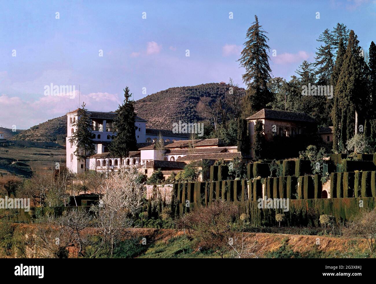 VISTA GENERALIFE. Location: ALHAMBRA-GENERALIFE. GRANADA. SPAIN Stock ...