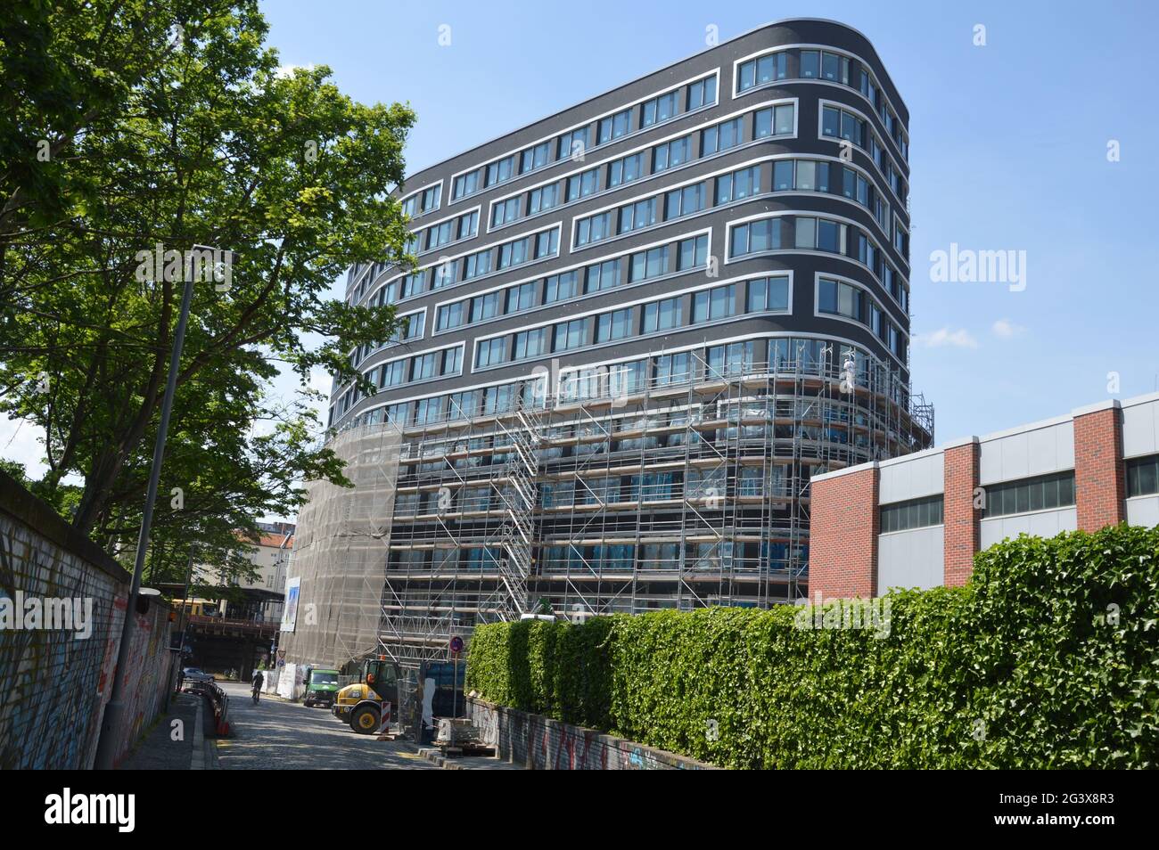 The new NBB building at the Euref Campus in Berlin, Germany, is almost ...