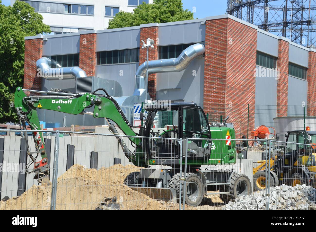 The new NBB building at the Euref Campus in Berlin, Germany, is almost ...