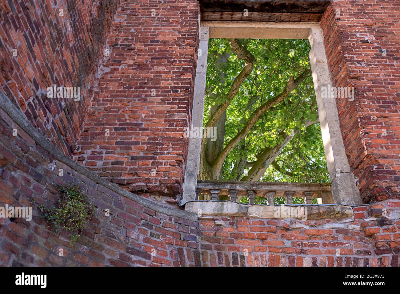 Abstract architectural brick background for your design Stock Photo - Alamy