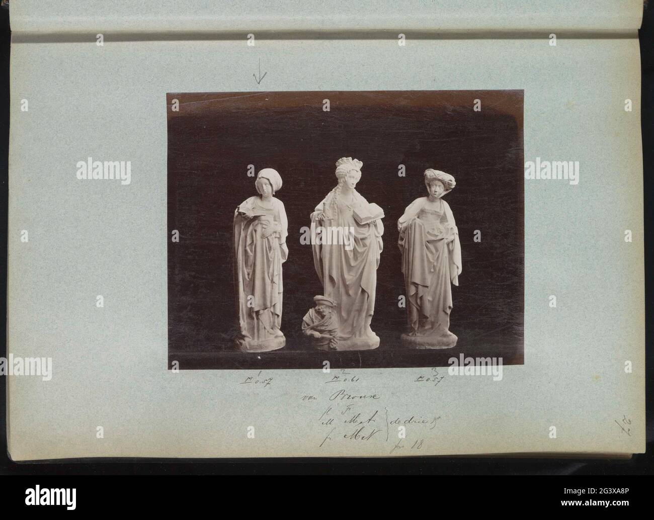 Three plaster casts from sculptures Stock Photo - Alamy