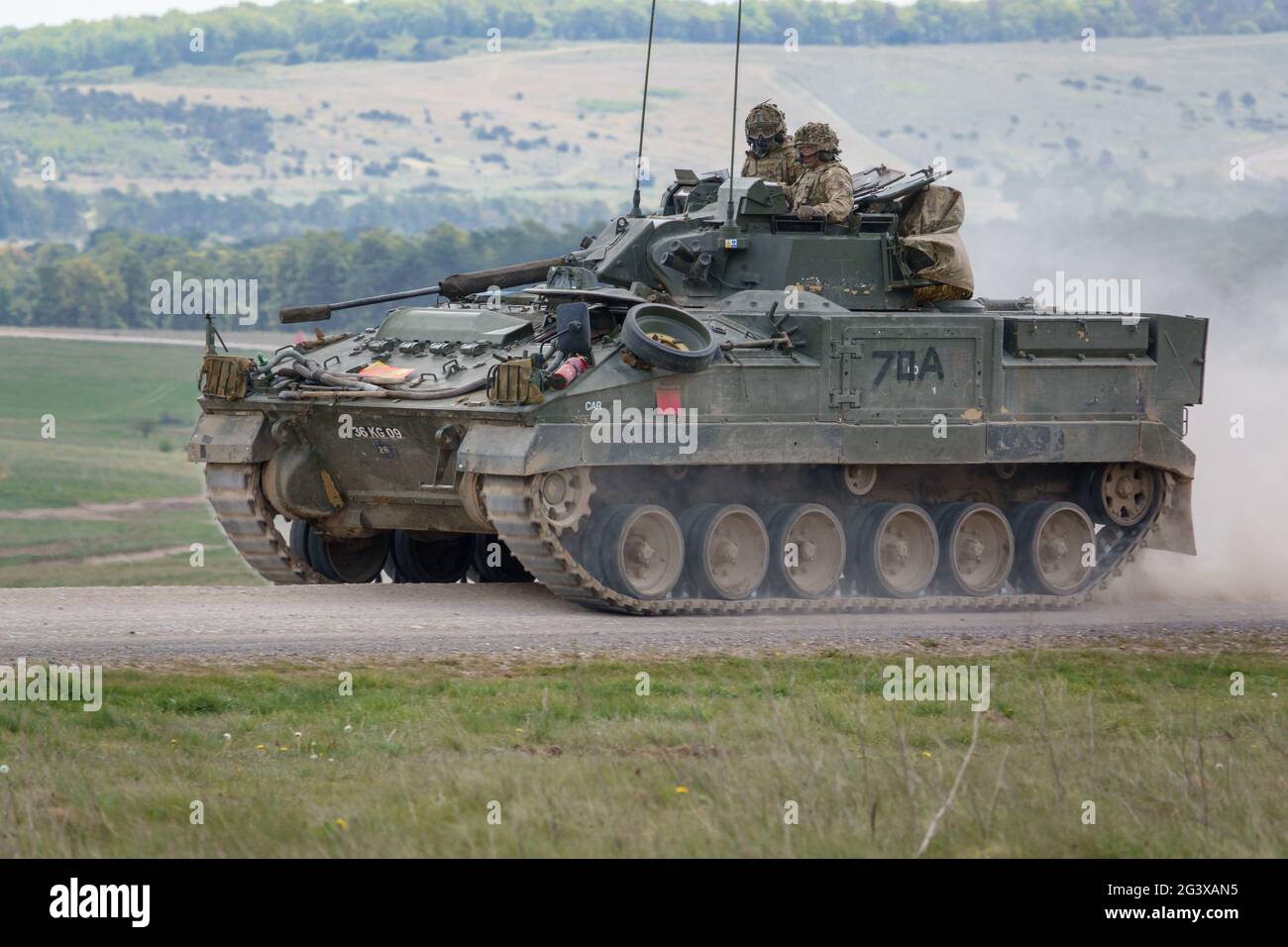british army military FV510 warrior light infantry fighting vehicle ...