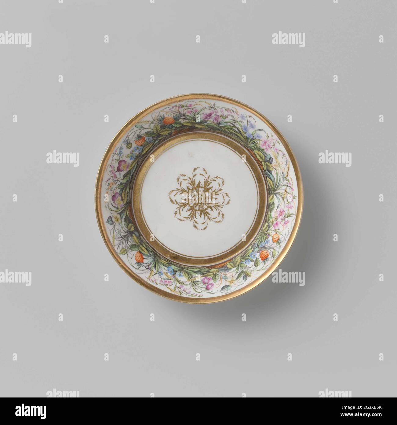 Dish. Dish of porcelain, from later date than the head (A). Signature ...
