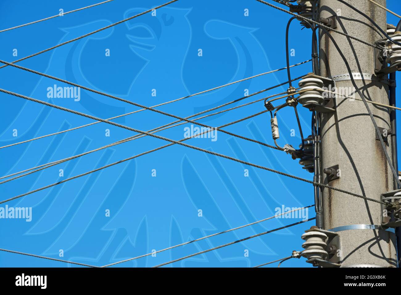 State & Power Grid Stock Photo - Alamy