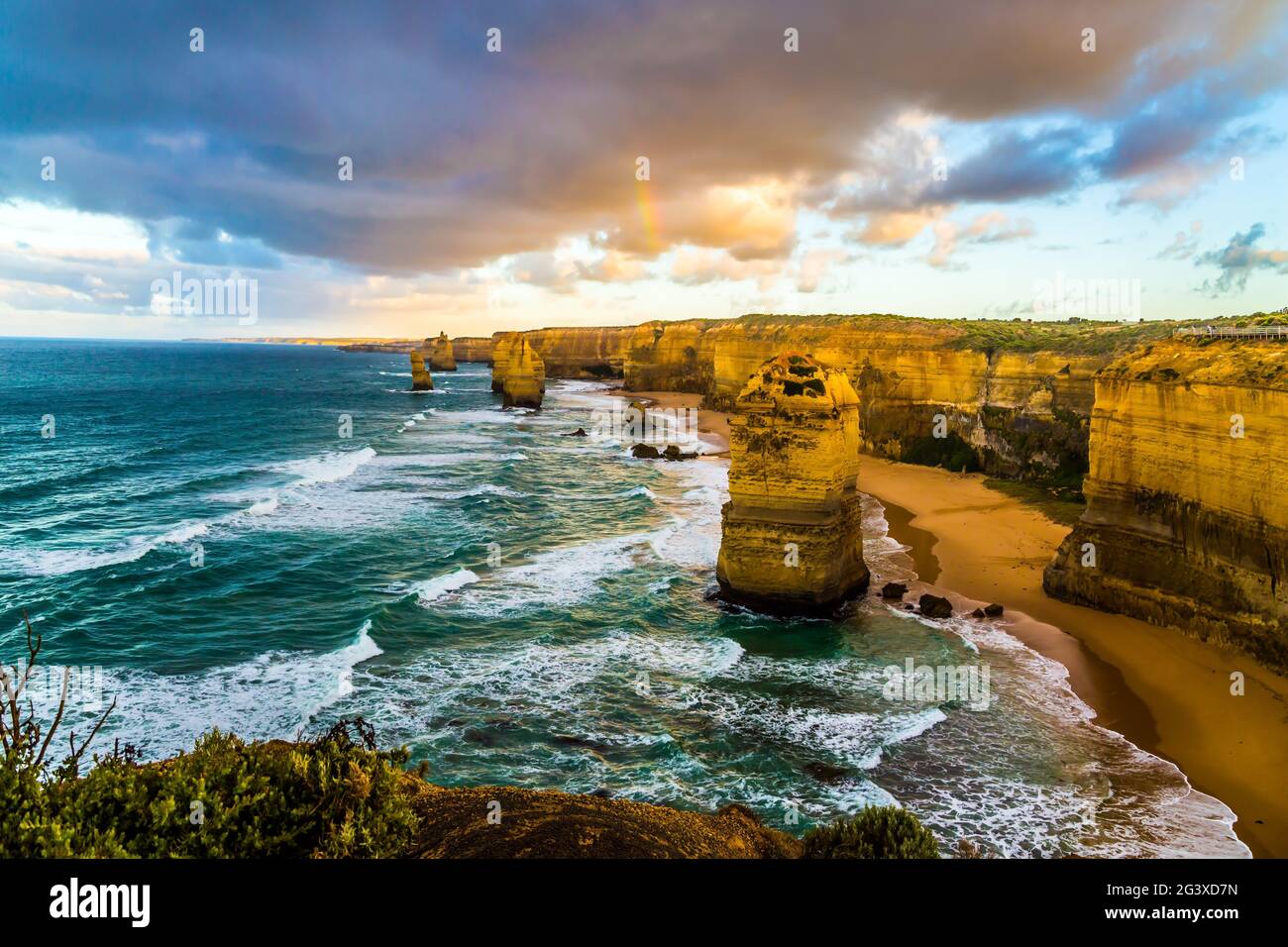 Bright scenic morning view hi-res stock photography and images - Alamy