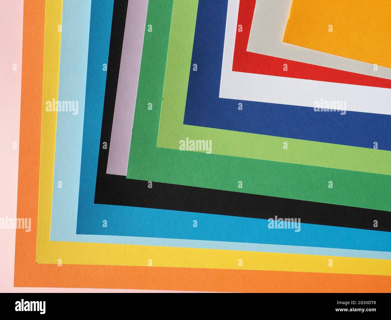 Colour tinted cardboard Stock Photo - Alamy