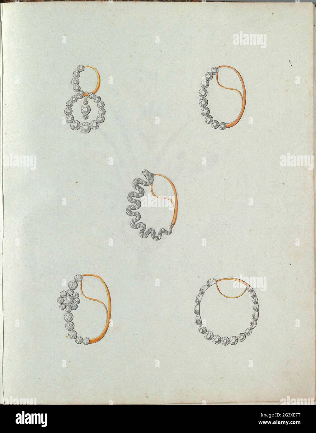 Five jewels Stock Photo - Alamy