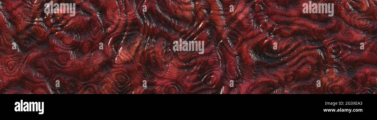 Wide fleshy red background banner Stock Photo - Alamy