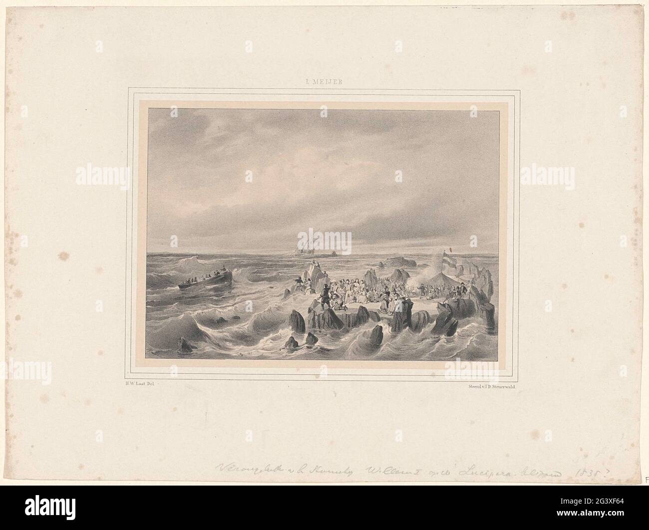 Shipwreck of the steamship William I, 1837. The shipwrecks of the ...